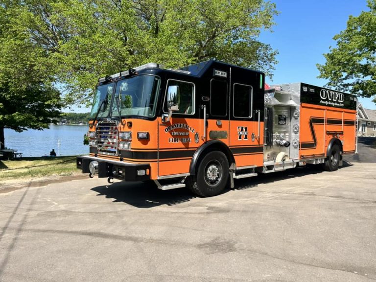 Fire Department Reveals New Fire Truck | Orangeville Township